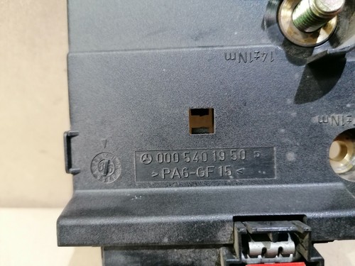 00-02 Mercedes W220 S500 S430 Rear Battery Junction Fuse Box 0005401950 ...