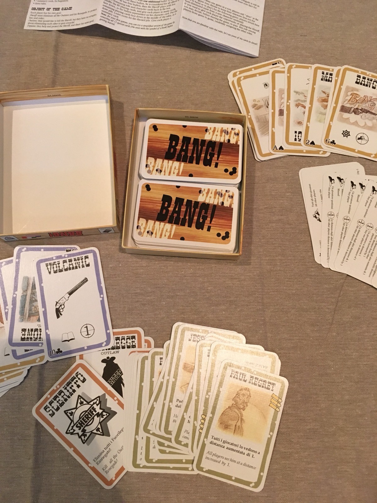Bang! 2nd Edition Board Game Card Game | eBay