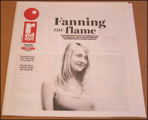 10/18/2016 Red Eye Chicago Newspaper Dakota Fanning American Pastoral ...