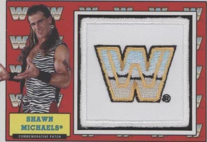 2017 Topps Heritage WWE - Commemorative Patches Shawn Michaels /299 for ...
