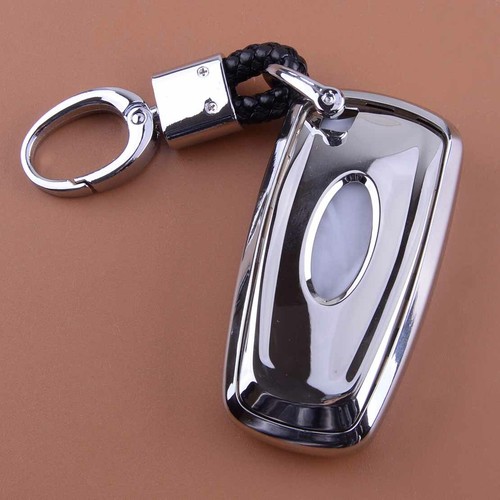 TPU Smart Key Fob Shell Keychain Fit for Ford Edge Focus Mustang fr ...