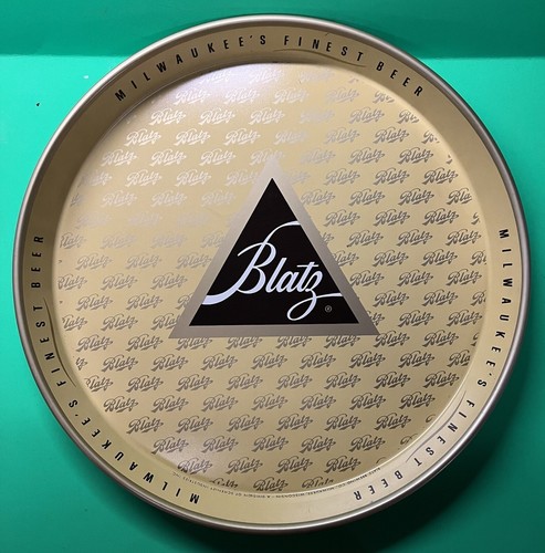 Vintage BLATZ BEER Tray "Milwaukee's Finest Beer" | eBay