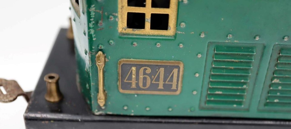 Vintage American Flyer Wide Gauge Electric Engine #4644 Green | eBay