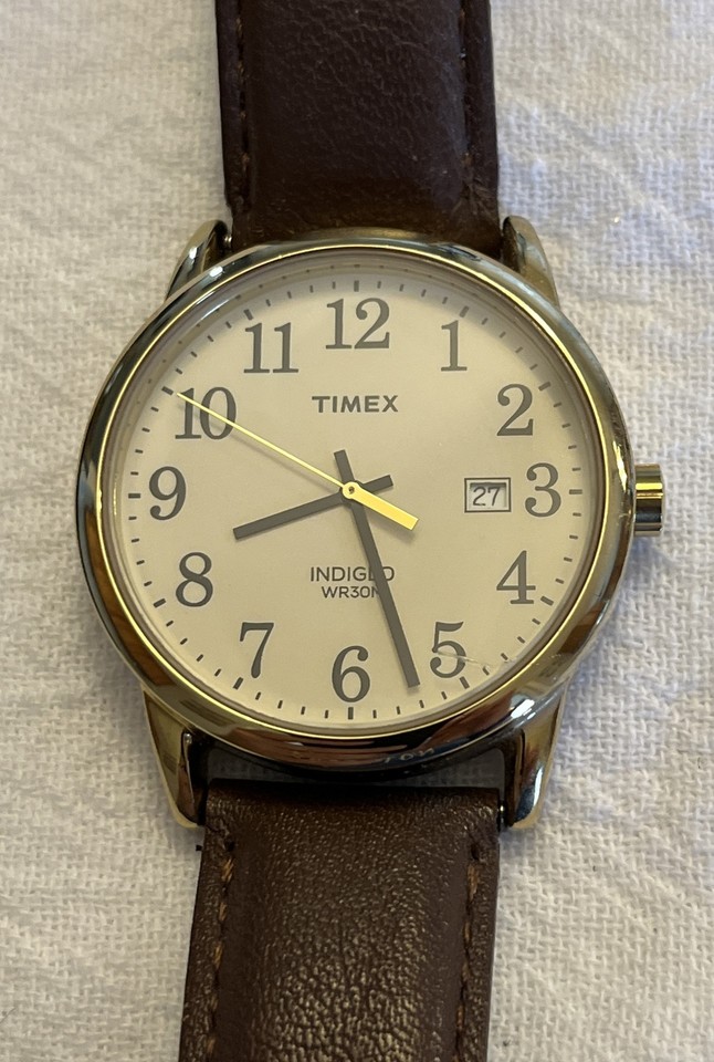 Timex Easy Reader Cream Men's Watch - TW2P75800 | eBay