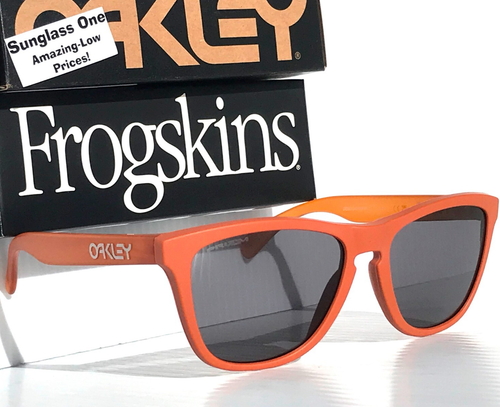 Oakley Frogskins Prizm Grey Matte Ginger OO9013-M155 for sale online | eBay