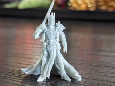 The Witcher 3 Wild Hunt: King Eredin 28mm Miniature War game Boardgame ...