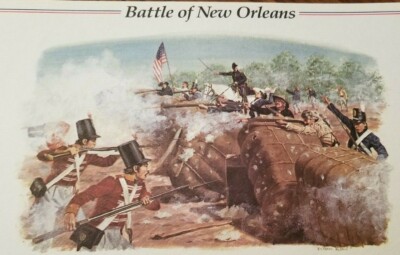 BATTLE OF NEW ORLEANS War of 1812 DECISIVE BATTLE 1965 Charge 5 cent ...