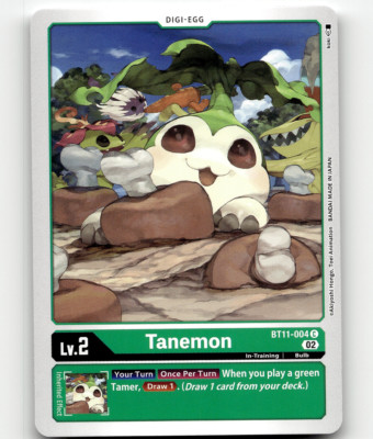 Digimon Tanemon Dimensional Phase Common | eBay