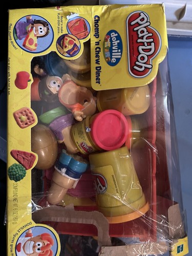 2004 Retired Play-Doh Dohville Chomp 'N Chew Diner Complete Collectible ...