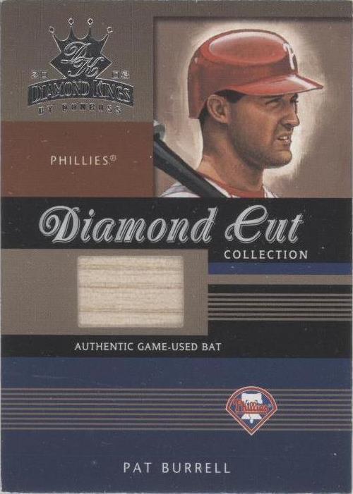 2003 Donruss Diamond Kings - Diamond Cut Collection Pat Burrell #DC-94 ...