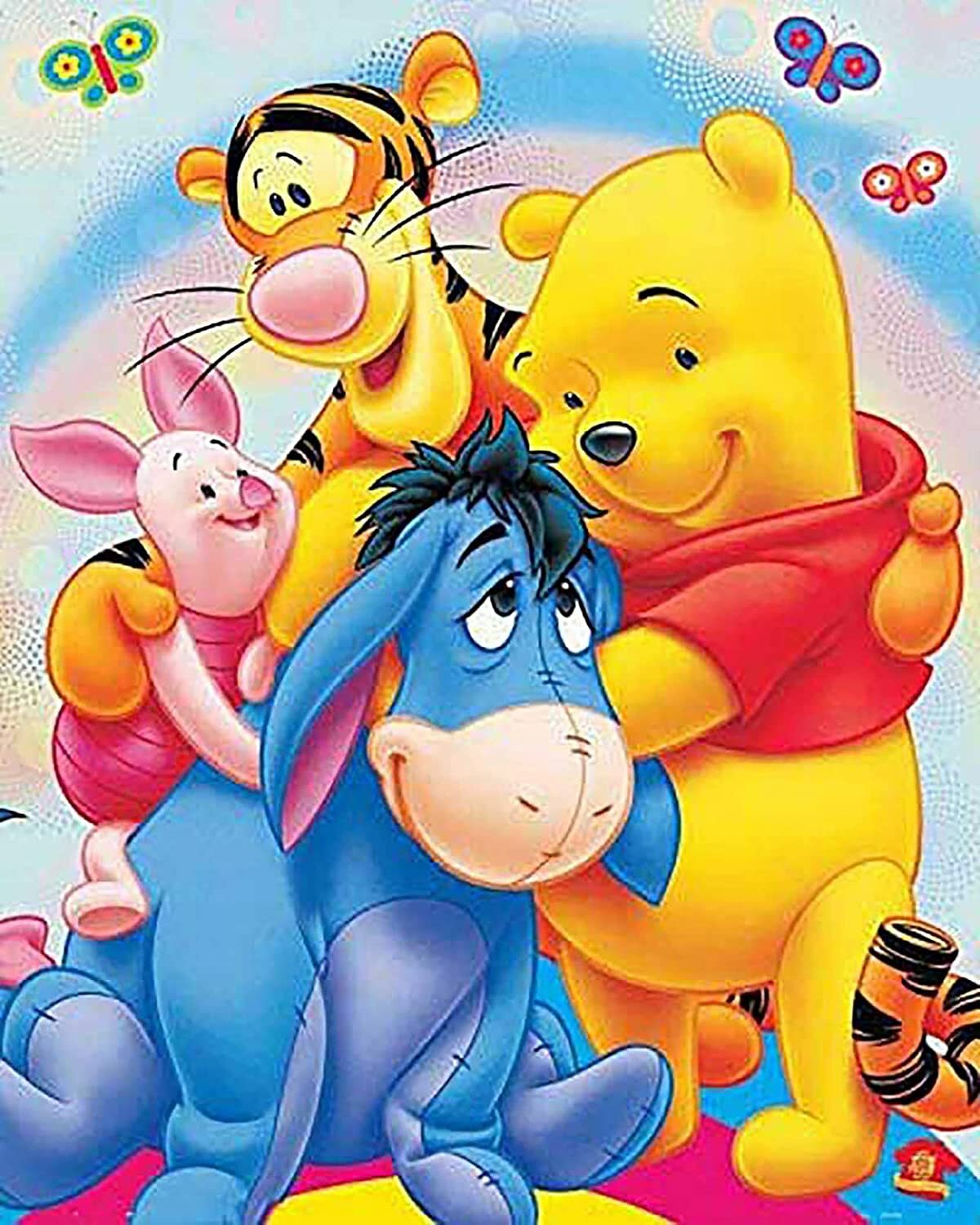 How To Draw Winnie The Pooh And Friends