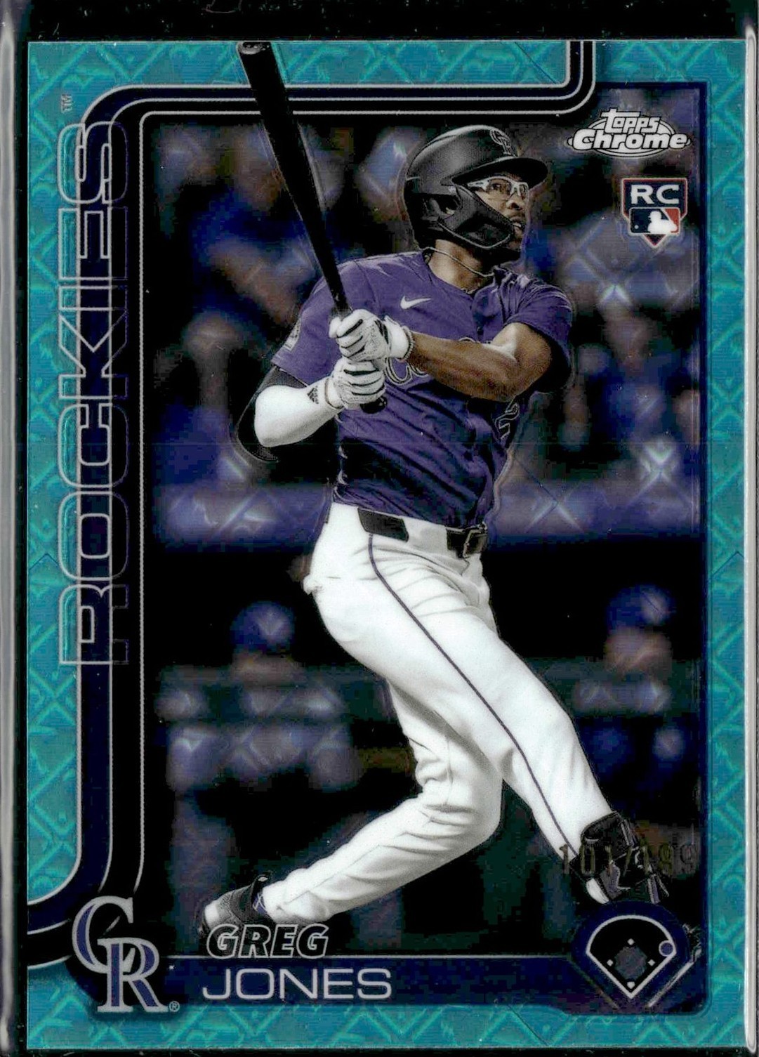 2025 Topps Chrome Logofractor Edition - Greg Jones, Greg Jones #265 ...