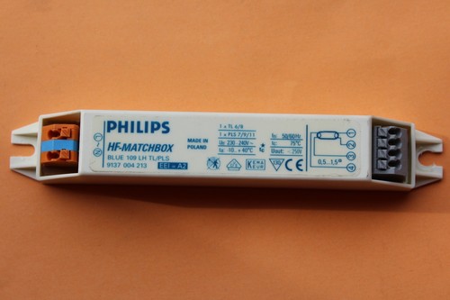 Philips HF-matchbox Blue 109 LH TL/PLS ballast for 1x6w 8w T5 1x 7w 9w ...