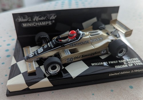 Minichamps Williams FW07 RAM R.Keegan #50 1980 Limited Edition | eBay UK