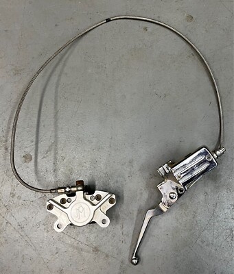 Performance Machine Front Brake Caliper Polished Shovelhead | eBay