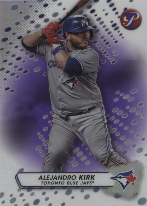 2023 Topps Pristine - Alejandro Kirk #159 Purple Refractor /99 for sale ...