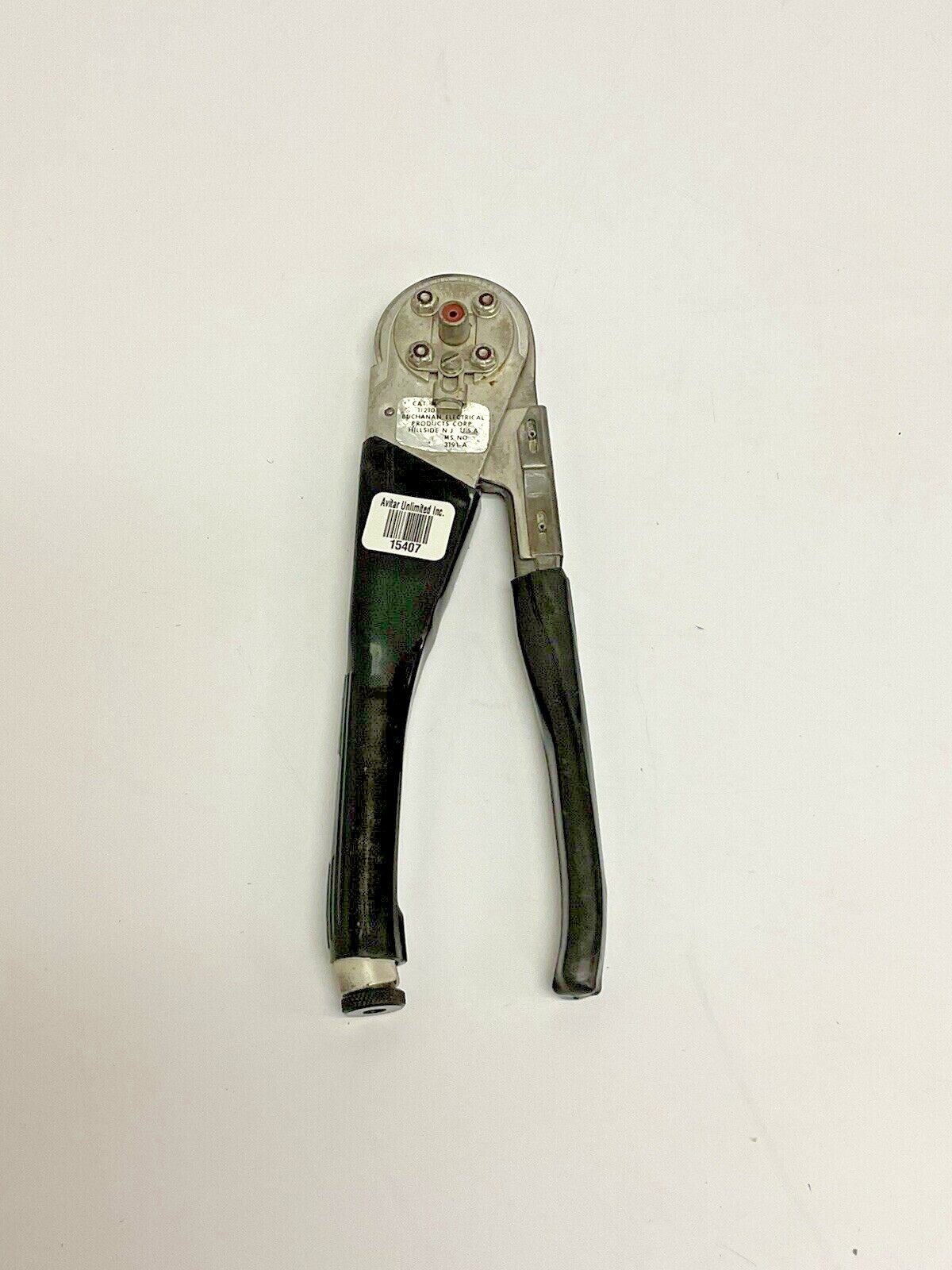 Buchanan 11210 MS3191-A Mil-Spec Ratchet Hand Crimp Tool w/MS3191-20A ...