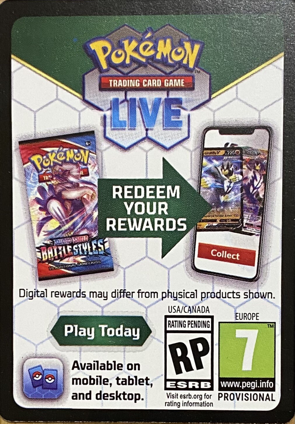 Pokémon Online Code Cards PTCGO - Crown zenith - X50 | eBay