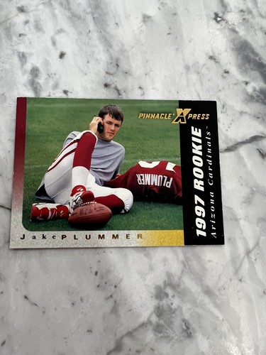 JAKE PLUMMER 1997 PINNACLE FOOTBALL CARD RC XPRESS AZ CARDINALS #131 ...