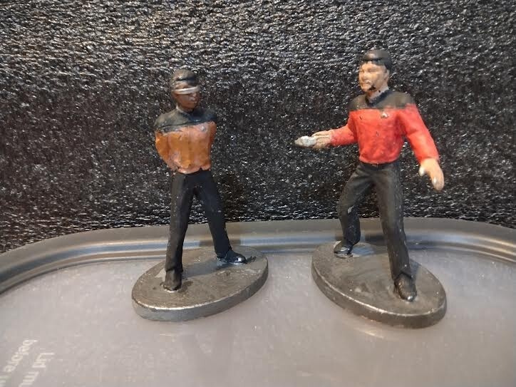 Star Wars Sci-Fi. Rawcfliffe 54mm pewter figures. Riker ("Number 1 ...