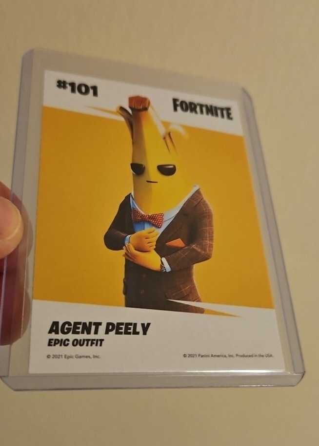 2021 Panini Fortnite Series 3 Agent Peely Epic Outfit #101 | eBay