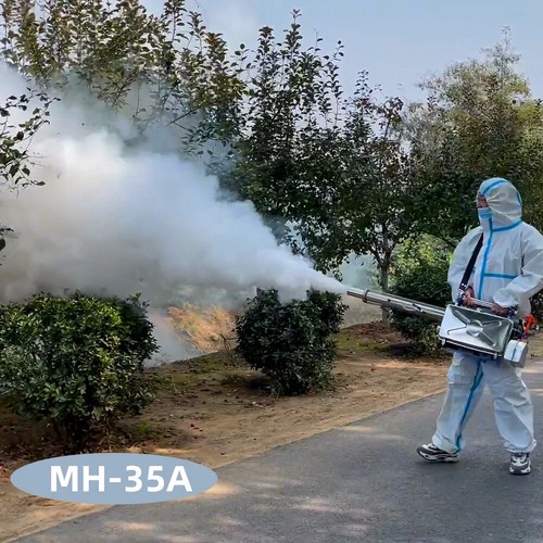 Spray pulsed water mist fogger agricultural greenhouse fruit tree ...
