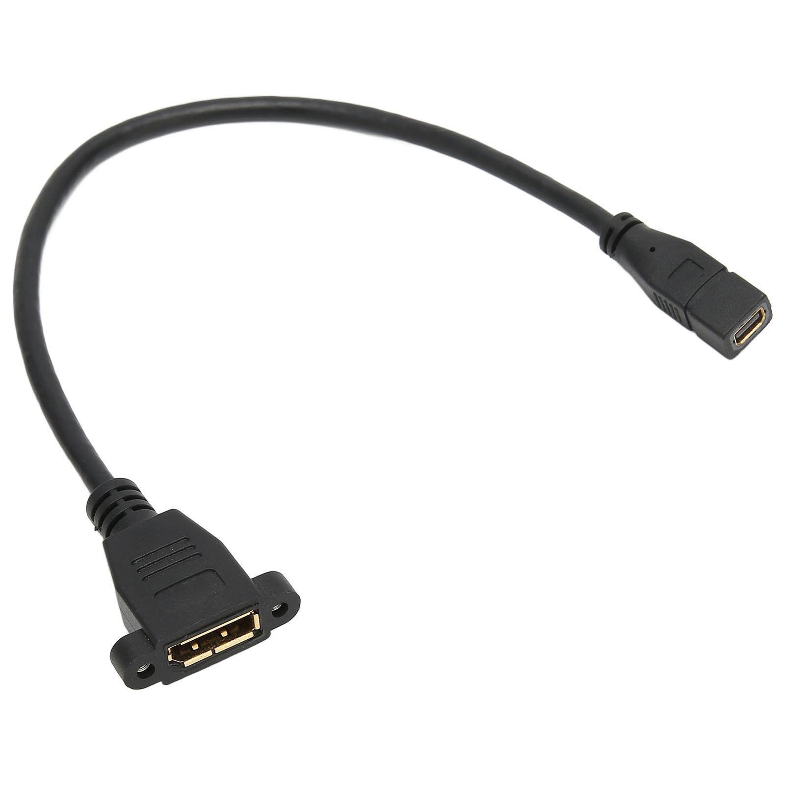 DisplayPort Female To Mini DisplayPort Female 11.8in Long 4K Resolution ...
