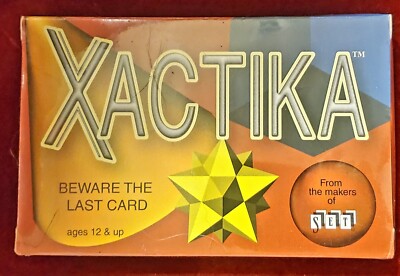 NEW! SEALED! XACTIKA Card Game SET Enterprises Hearts Spades Euchre | eBay