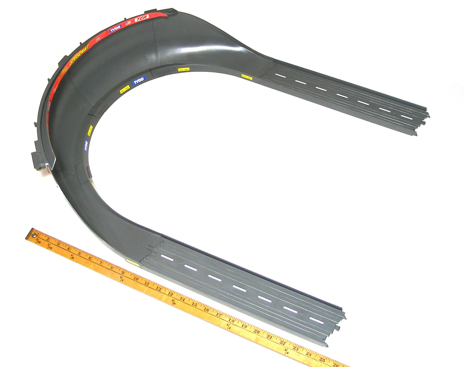 TYCO TCR Slot less Car Total Control Race High Bank Curve Track STICKER ...
