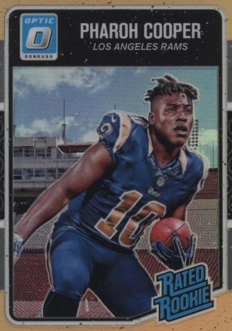 2016 Donruss Optic - Rated Rookie Pharoh Cooper #191 Orange /199 (RC ...