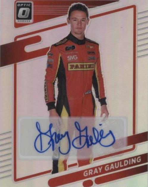 2022 Panini Donruss NASCAR - Optic Gray Gaulding #51 Holo Prizm ...