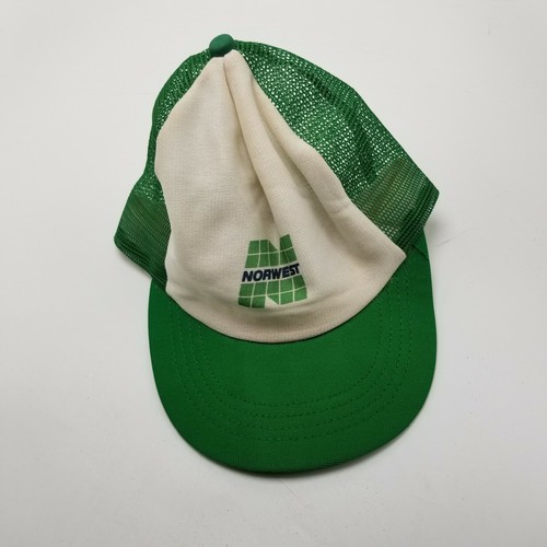 Norwest Farm Bank Hat Cap Green Adult Used Mesh Snapback G1D | eBay