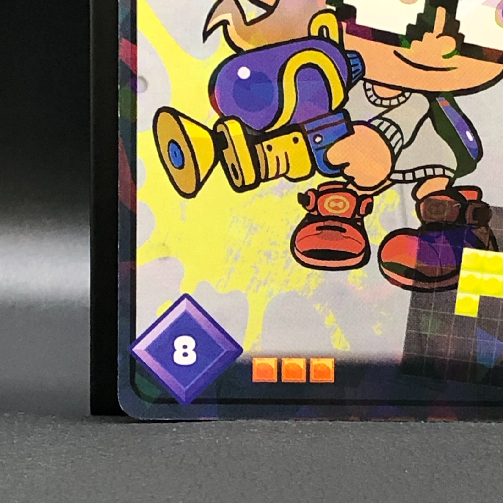 Splattershot SPLATOON 3 Tableturf Battle Trading Card Nintendo PROMO #8 ...