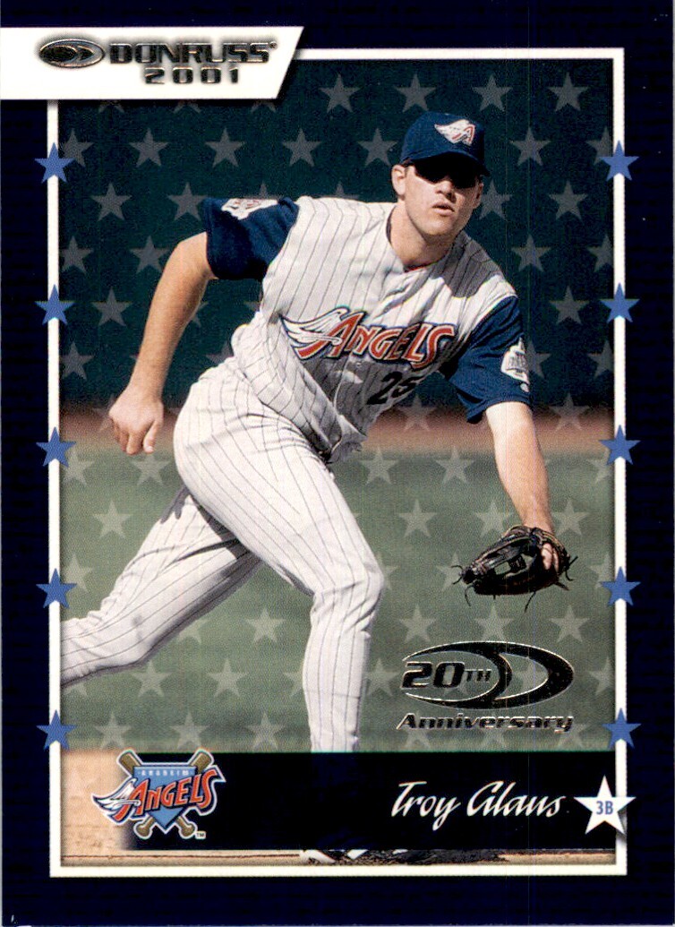2001 Donruss Troy Glaus Anaheim Angels #6 MLB Baseball Sports Card | eBay