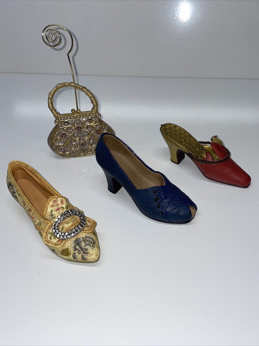 Ceramic Shoes Collection Vintage Ceramic Miniature Shoe Collection,