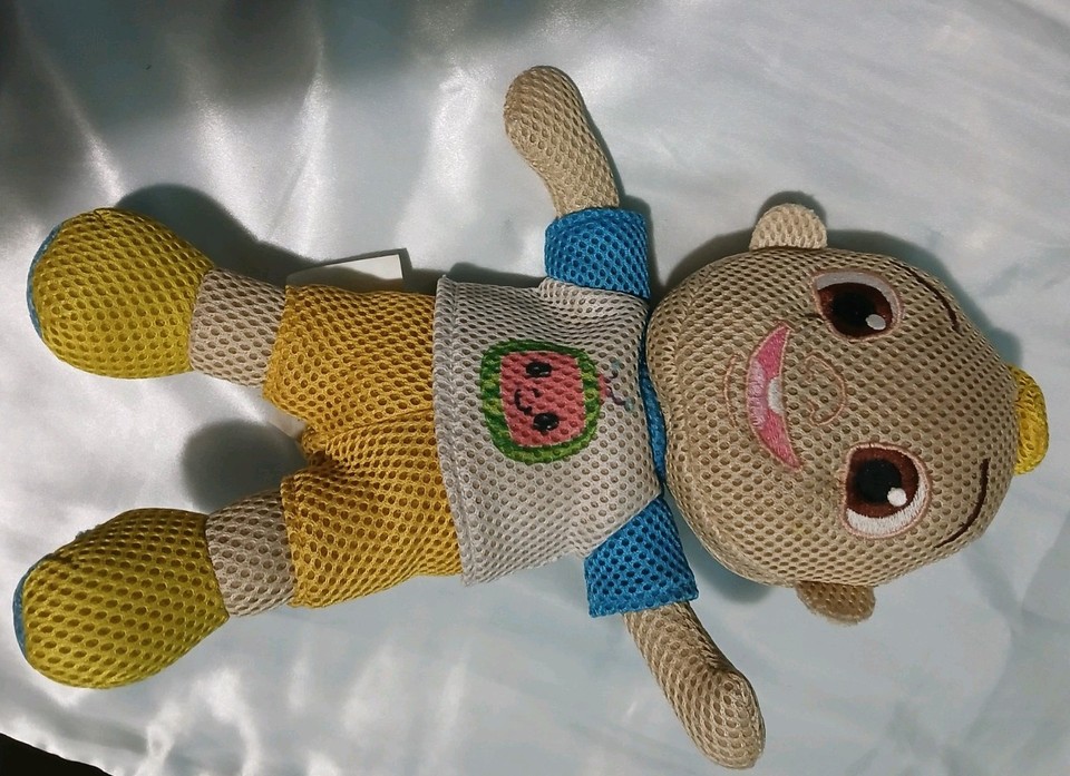 Cocomelon JJ Bath Buddy Bathtime Toy Cocomelon Wash Sponge Bath Time ...