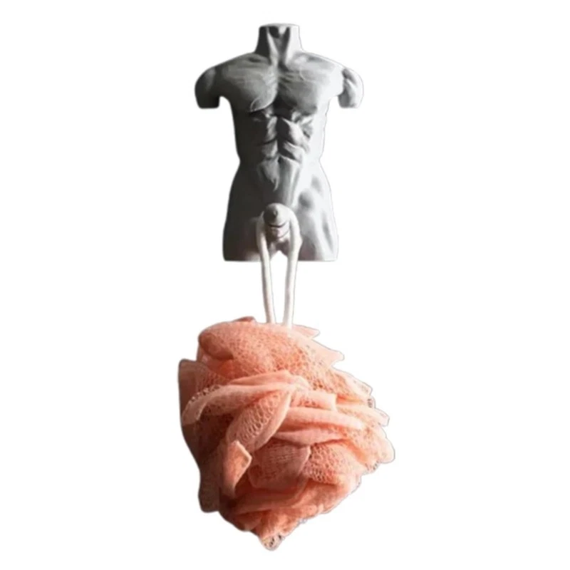 Novelty Hung Hook Fun Muscular Man Wall Hook - Humorous Muscle Man ...