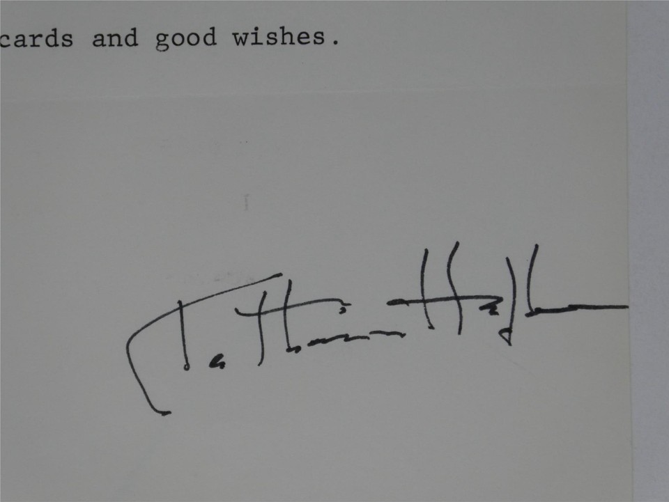 Katharine Hepburn Signed Typed Letter TLS Autographed 6x8 w/ Envelope ...