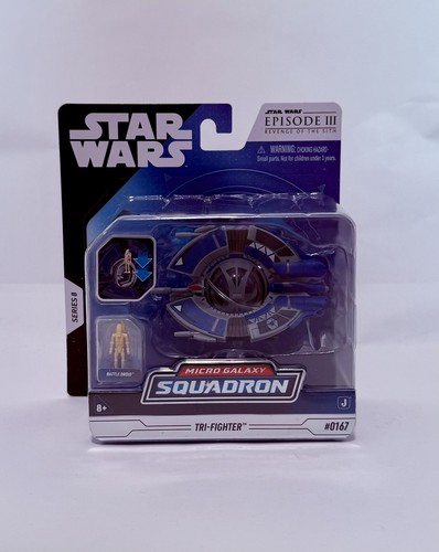 Star Wars Micro Galaxy Squadron Droid Tri-Fighter #0167 Series 8 | eBay