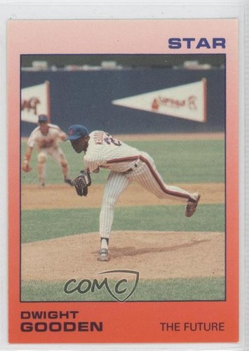 1988 Star Dwight Gooden Orange/Blue Print The Future Dwight Gooden #11 ...