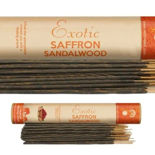 Exotic Saffron Incense Sticks Pure Scented Agarbatti Premium Quality | eBay