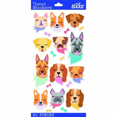 Sticko Dog Bones Bandana Stickers Planner Papercraft DIY Crafts ...