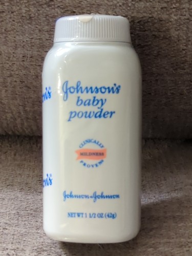 Johnson’s Baby Powder WITH TALC Original 1.5 oz NEW Sealed Purse Travel ...