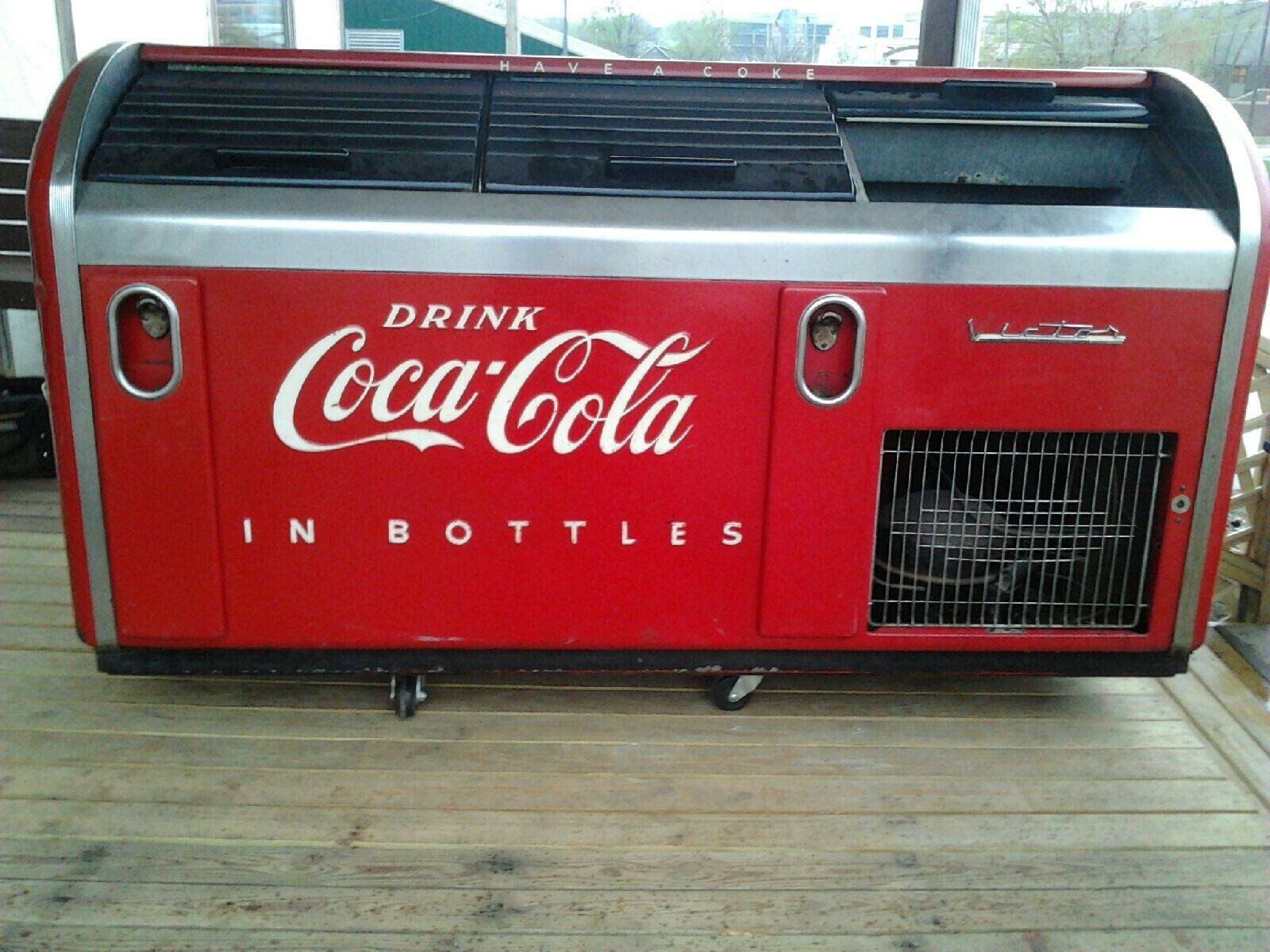 1950s Victor Coca Cola Cooler (vintage, 3 bin) | eBay