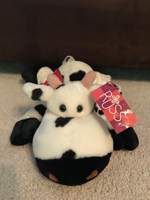 Russ Plush Cow with Tags Super Soft | eBay