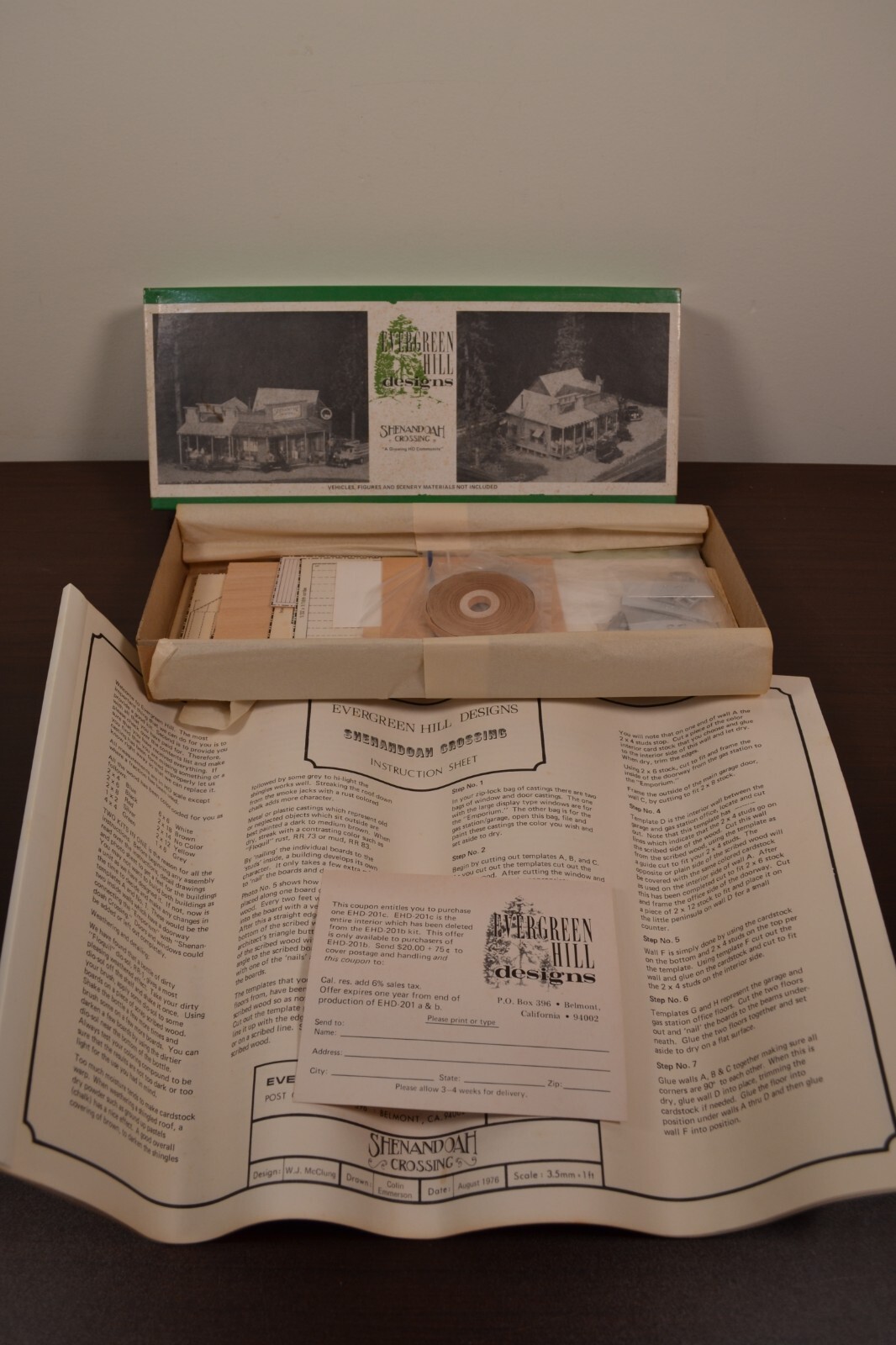 HO Evergreen Hill Design EHD-201B Shenandoah Crossing Craftsman ...