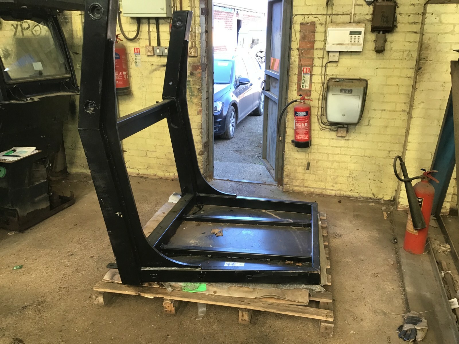 JCB ROPS ROLL CAGE FRAME TO SUIT JCB 116 SOIL ROLLER (AMS 187) | eBay
