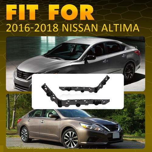 For 2016-2018 Nissan Altima Car Rear RH + LH Bumper Brackets Hold Mount ...