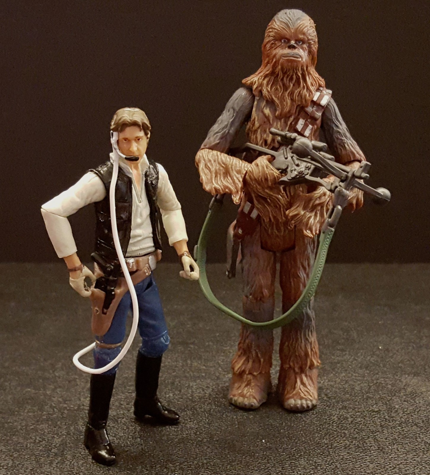 Star Wars Legacy Millennium Falcon Han Solo Chewbacca Weapons Pilots ...