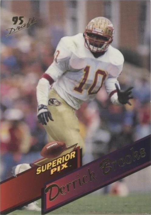 1995 Superior Pix Derrick Brooks #80 for sale | eBay